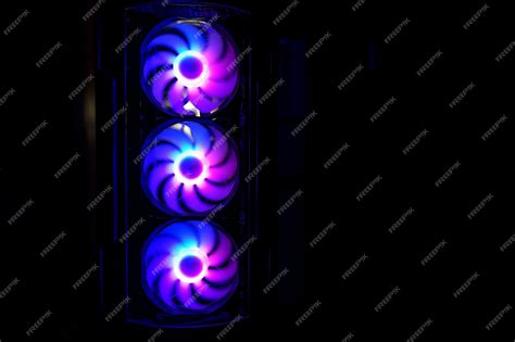 Enfriador De Computadora Con Luz Led Rgb Placa De Circuito De
