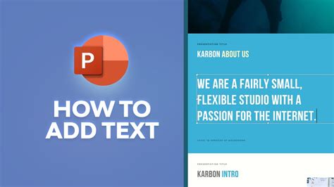 Add Text To Powerpoint And Make Amazing Text Effects Video Envato Tuts