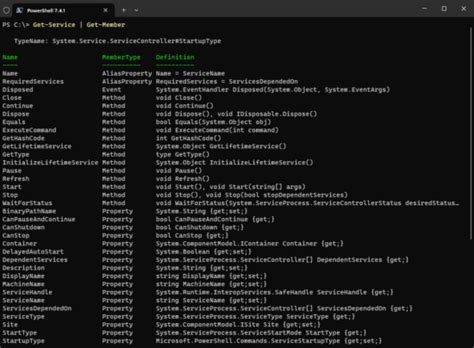 Powershell Analyser Un Objet Avec Get Member