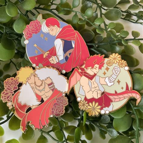 My Hero Academia Enamel Pin Etsy