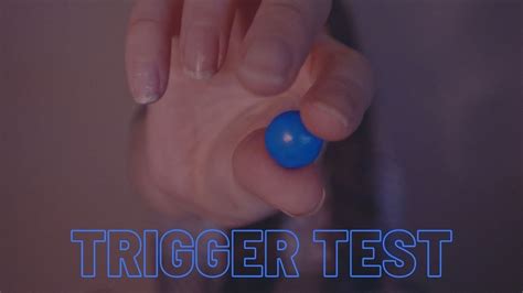 asmr trigger test youtube