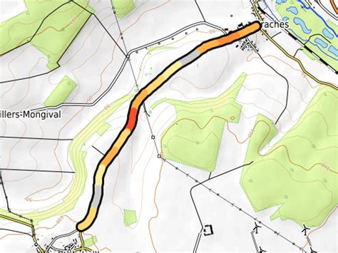 Aubvillers Desde Braches Perfil Del Ascenso