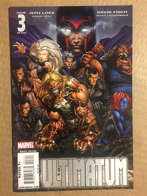 Ultimatum 2008 1 5 96 Nm Variants Jeph Loeb David Finch Marvel