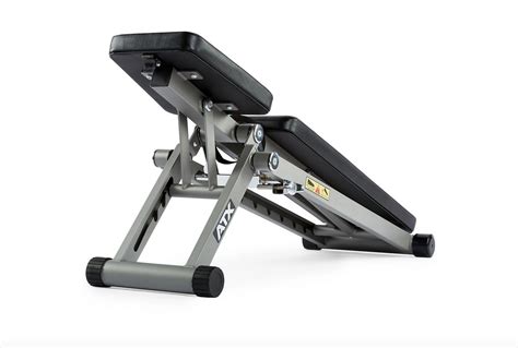 Atx® Hantelbank Klappbar Silber Sport Enzinger