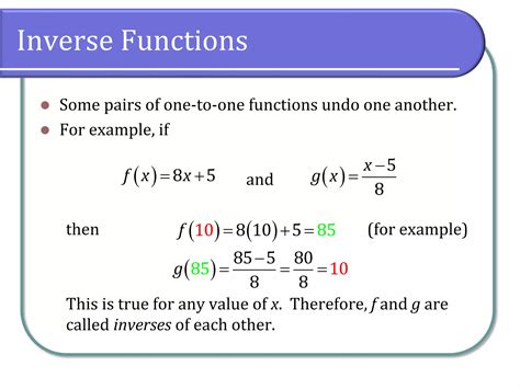 4 1 Inverse Functions Pdf