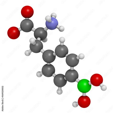 Borofalan 10b Drug Molecule Used In Boron Neutron Capture Therapy