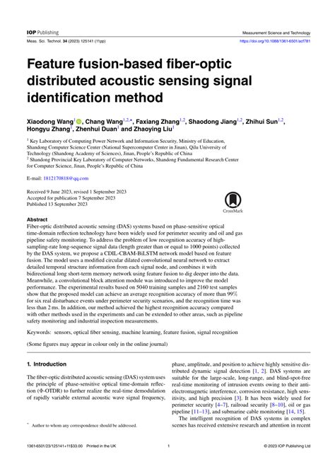 feature fusion based fiber optic distributed acoustic sensing signal