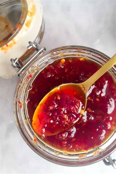 Easy Sweet Chili Jam 30 Minutes Dished By Kate