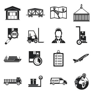 Logistics Icons Vector Art Icons And Graphics For Free Download