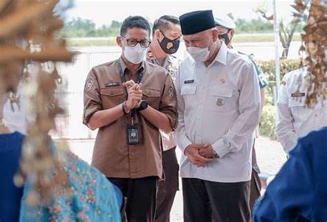 Sandiaga Uno Datangi Sejumlah Destinasi Wisata Potensial Sumatera Barat