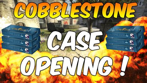Cobblestone Case Opening Esl One Cologne Youtube