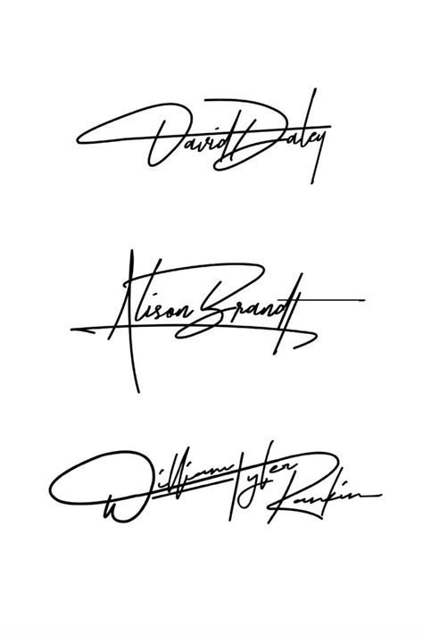 Original Signature Logo Purely Handwritten Online Design Service By