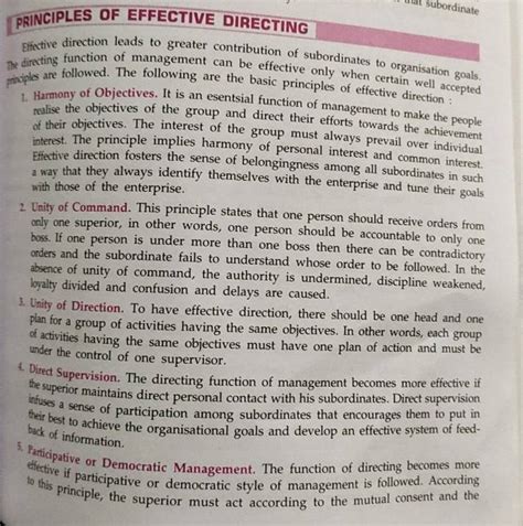 Principles Of Effective Directingefiective Direction Leads To Greater Co
