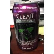 Clear American Ice Black Raspberry Flavored Sparkling Water Beverage