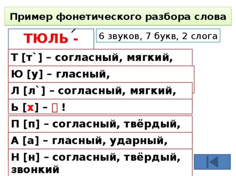 Презентация фонетический разбор 1 класс