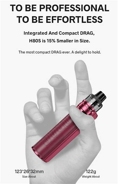 VooPoo Drag H S Pod Vape Kit Vape UK