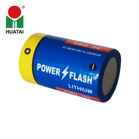 Non Rechargeable 3v Lithium Battery Cr2 Li Mno2 Cylindrical Battery