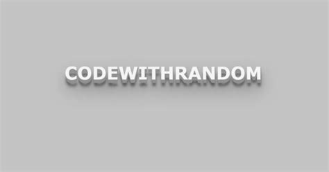 Css D Text Effects