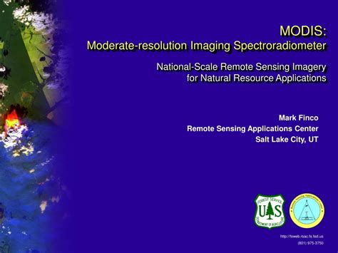 Ppt Modis Moderate Resolution Imaging Spectroradiometer Powerpoint