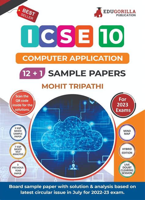 Icse Class X Computer Application Sample Paper Book 12 1 Sample Paper At Best Price In Lucknow