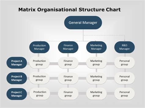 Free Organization Structure With Spheres And Rectangles PowerPoint