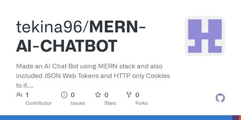 Github Tekina Mern Ai Chatbot Made An Ai Chat Using Mern Stack