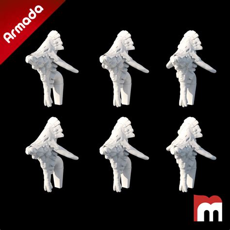 Armada 6x Yuuzhan Vong Yorik Akaga Mel Miniatures Miniatures By