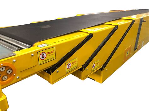 Telescopic Conveyor Belt With Operator Standing Platform For Loading