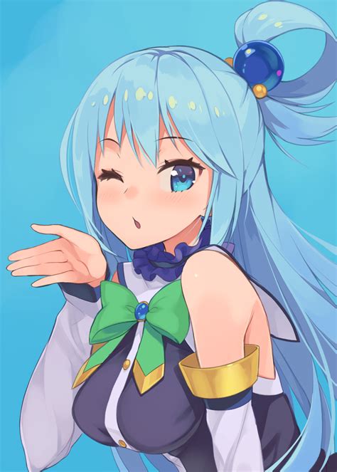 Aqua Konosuba Kono Subarashii Sekai Ni Shukufuku Wo Image By Tam
