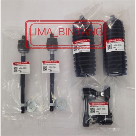 1 SET Tie Rod End Rack End Steering Boot Cover PERODUA Perodua