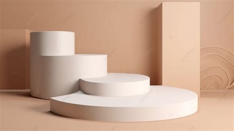 用於產品展示的講台模型的 3d 插圖 座 場景 講台背景圖片和桌布免費下載