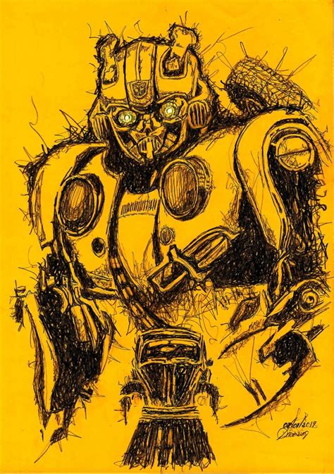 Bumblebee Cavalos Pintados Desenhos Vintage Imagens De Carros