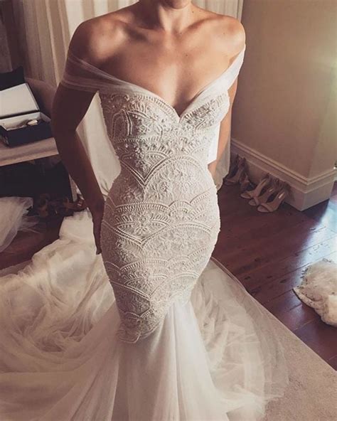 Off The Shoulder Wedding Dresses 33 Bridal Looks [2022 Guide]