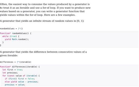 Generators Are Iterable Mike Bostock Observable