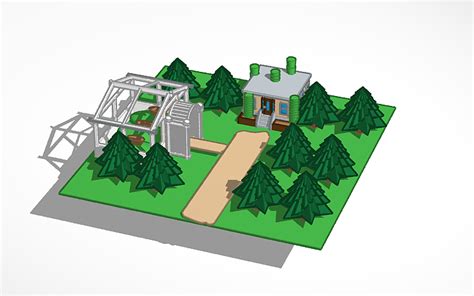 3d Design Forest Tinkercad