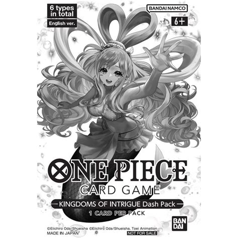 One Piece Tcg Kingdoms Of Intrigue Booster Dash Pack 1 Pack
