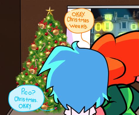 Fnf Merry Christmas Kaity Y Pico Parta 1 By Yamilanatali On Deviantart
