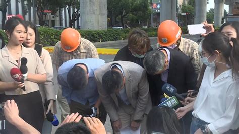 吊臂砸中捷釀1死10傷 興富發公開道歉