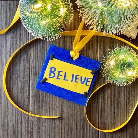 Ted Lasso Inspired Ornament Believe Ornament Etsy