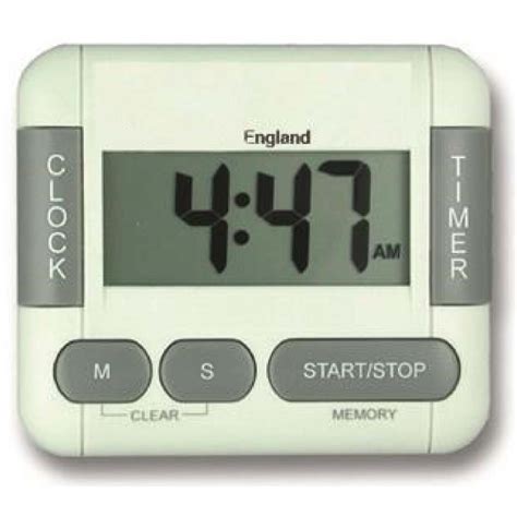 Timer Digital Kitchen Timer And Clock Eduscience Video Gallery