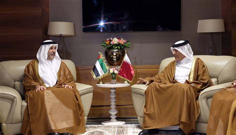 الإمارات وقطر تبحثان تعزيز علاقات التعاون البرلمانية موقع 24
