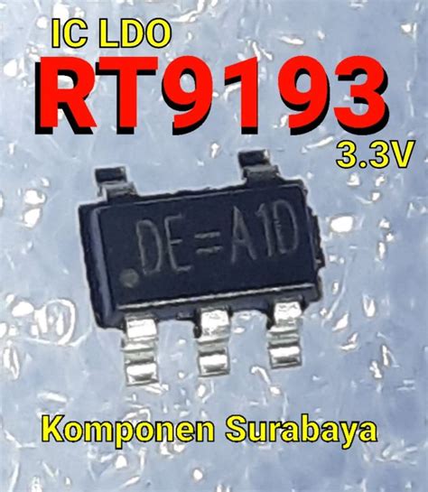 Ic Rt9193 33 Rt 9193 Ic De A1d Ic Ldo Lazada Indonesia