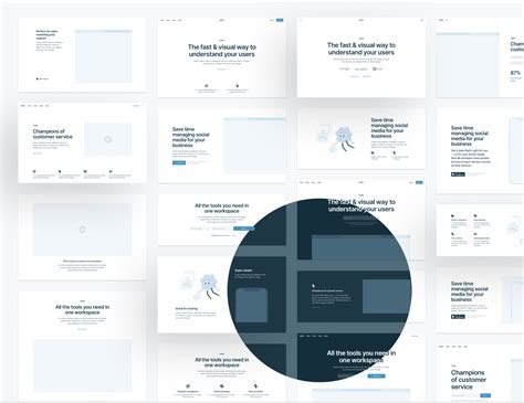 Blank Wireframe Kit To Built Website Quickly