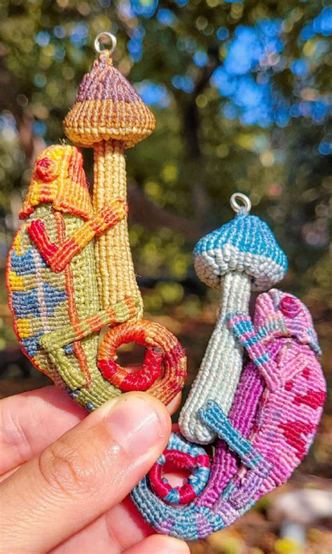 Mini Macramé Sculptures Curious Mondo