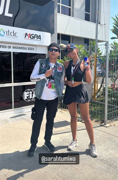 9 Potret Artis Nonton Langsung MotoGP 2023 Di Mandalika