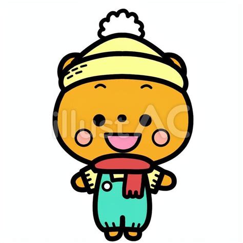 くま 冬服イラスト No 1743730無料イラストフリー素材ならイラストAC