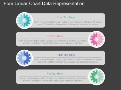 Linear Chart Slide Team