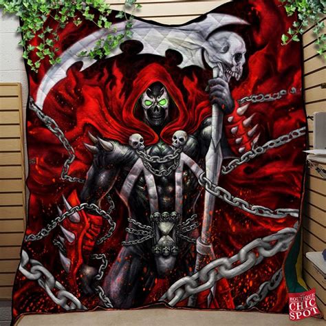 Spawn Reaper Quilt Blanket Spawn Spawn Characters Spawn Comics