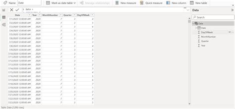 how to create a date table in microsoft power bi techrepublic