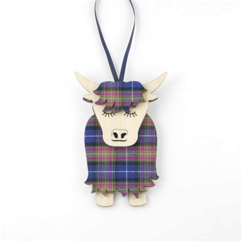 Morag Highland Cow Decoration Artcuts
